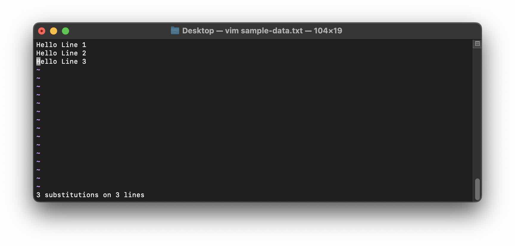 How To Perform Find And Replace Using Vim Editor